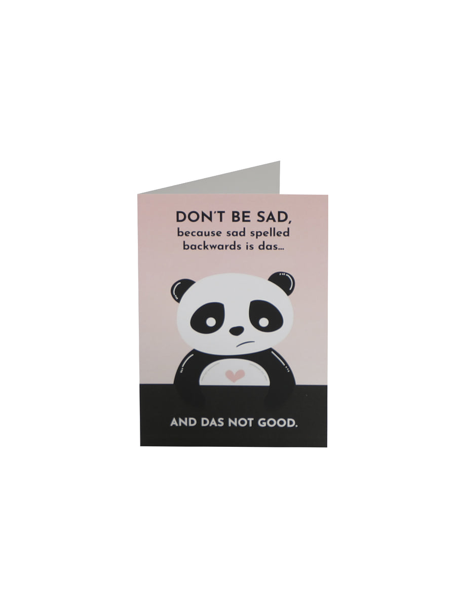 Don't Be Sad Greeting Card | The Lumiere Co